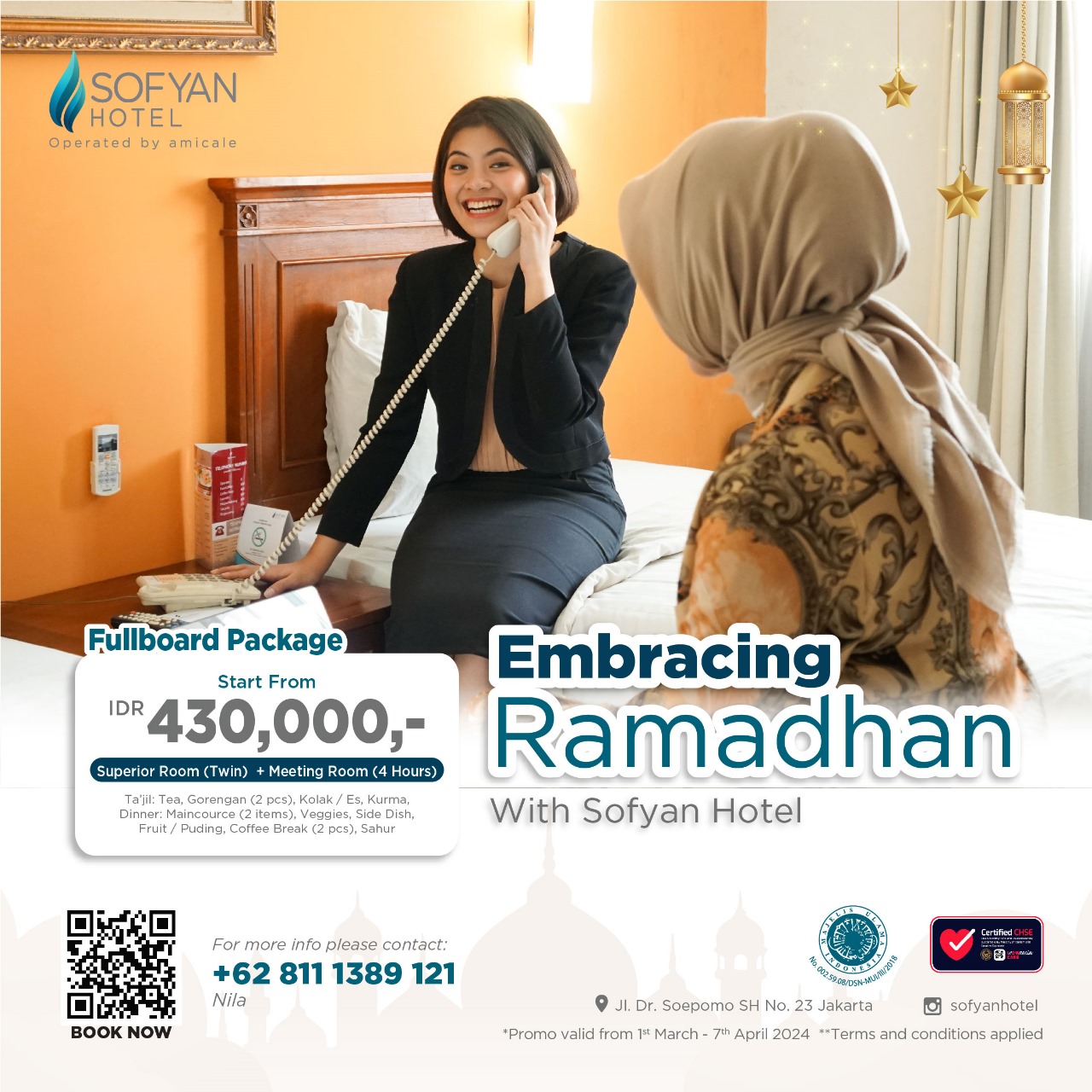 Promo Meeting Room Full Board Ramadhan 2024 Jakarta selatan